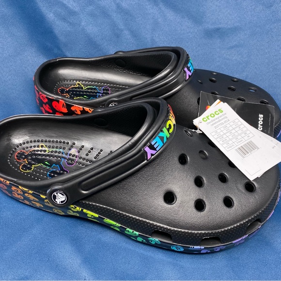 CROCS | Shoes | Crocs X Disney Rainbow Pride Celebration Mickey Mouse ...